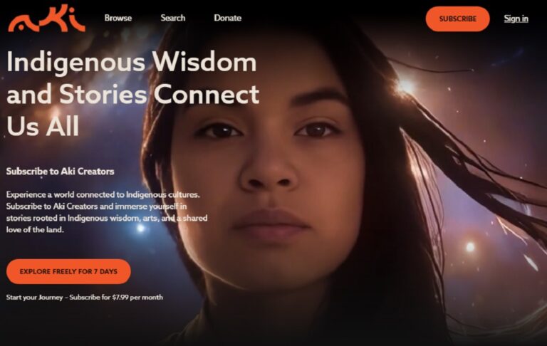 Aki Creators Presenting Indigenous Content