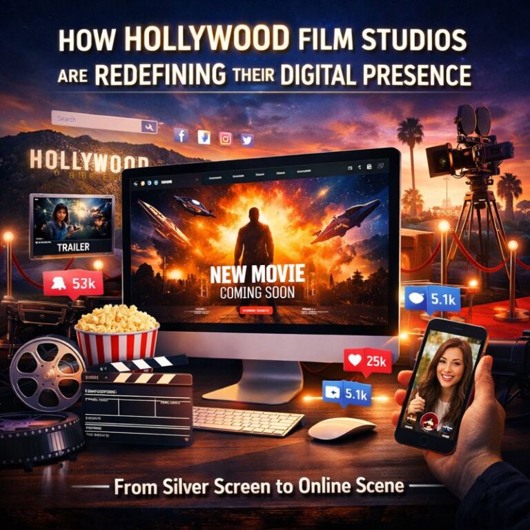 How Hollywood Film Studios Are Redefining Their Digital Presence